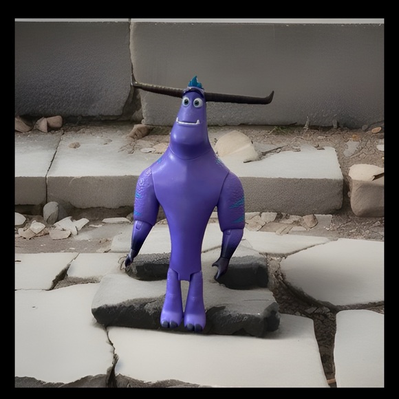 Toys | Monsters Inc Tylor Monsters At Work 8 Purple And Blue Action ...